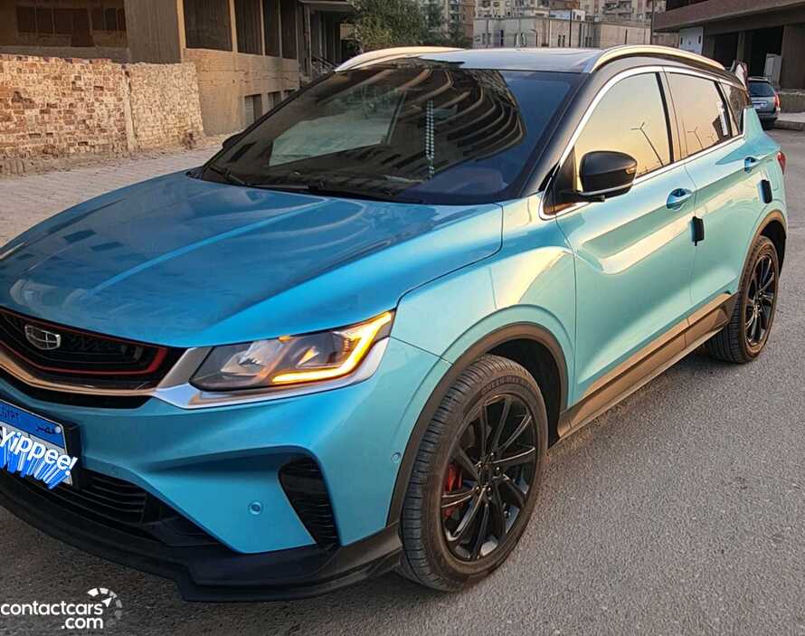 Geely Coolray 2023 Turquoise Used in Fustat (15a0b047961f)
