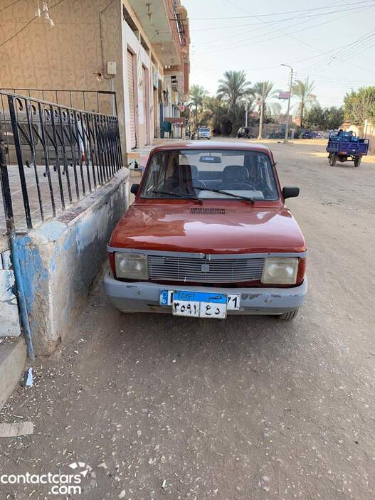 Fiat 127 1983 Maroon Used in Shbeen El Qanater (a69946d1ac89)