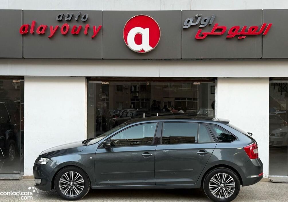 سكودا رابيد 2015 رمادي مستعملة في مدينة نصر (79b2050268c0)