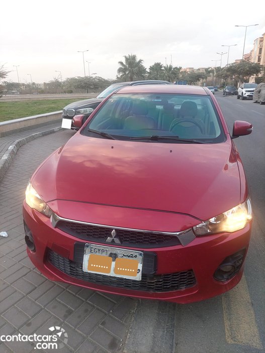 Mitsubishi Lancer Shark 2018 Maroon Used in Mokattam (32a6b8d42952)
